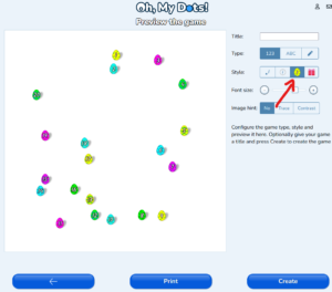 Create an Easter Connect the Dots Game : Oh My Dots!