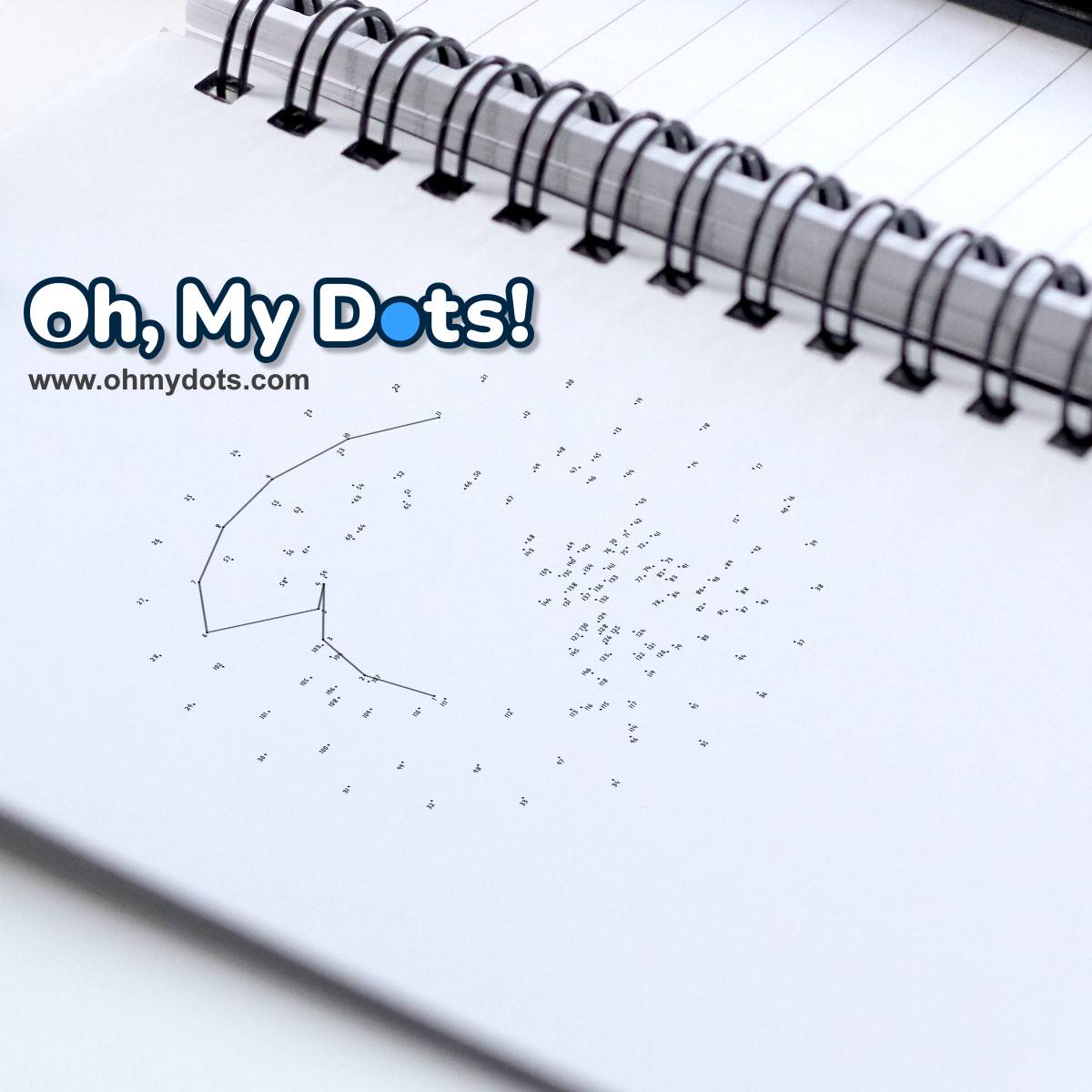 Play or print the free Mystery Clue Connect the dots game | Oh My Dots!