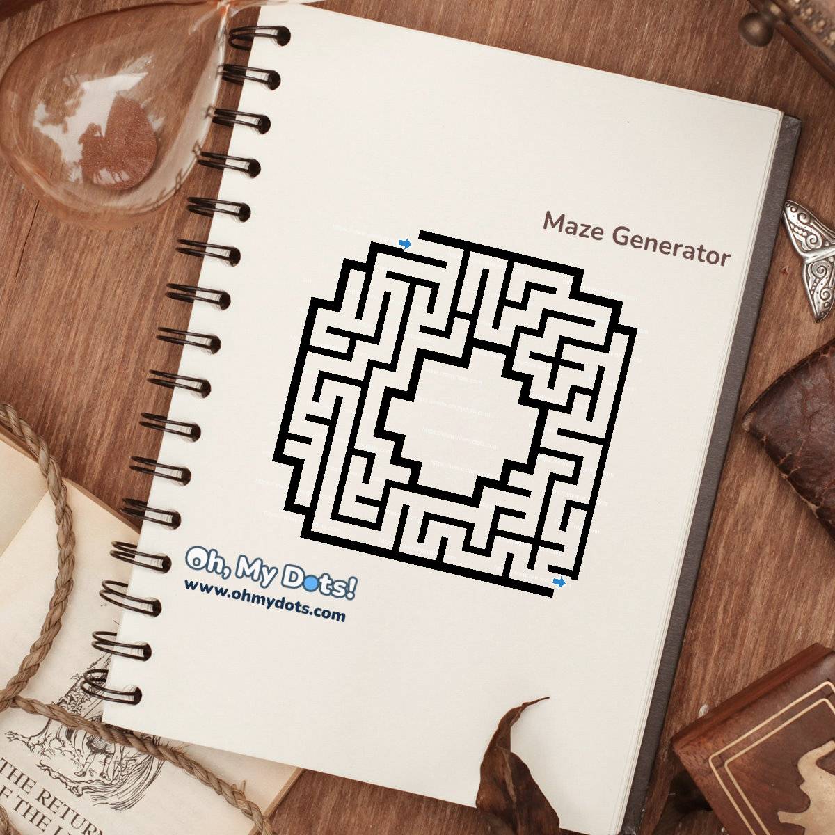 Play [Donut easy] Maze game | Oh My Dots!