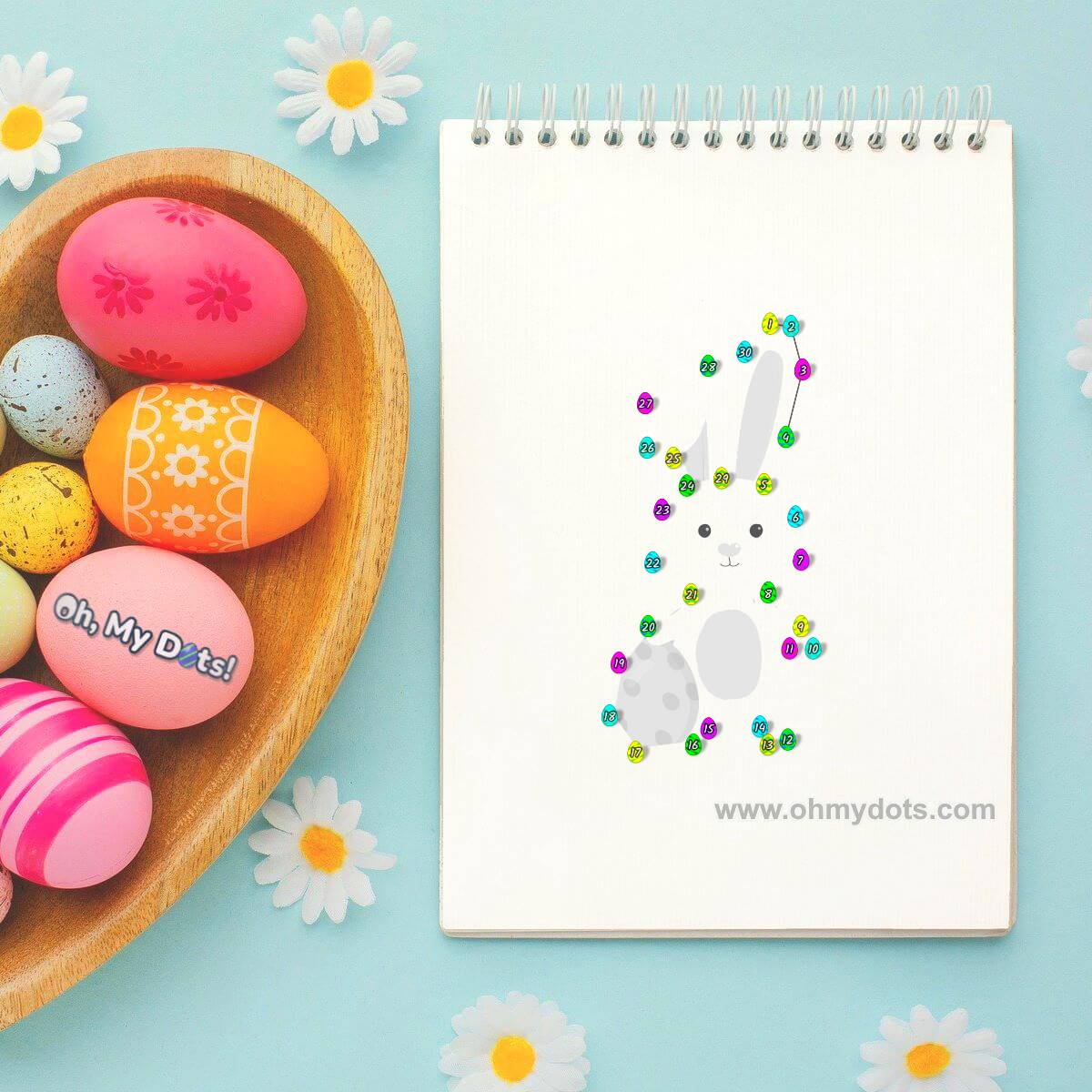 Play Easter Rabbit Connect The Dots Game Oh My Dots play-easter-rabbit-connect-the-dots-game-oh-my-dots