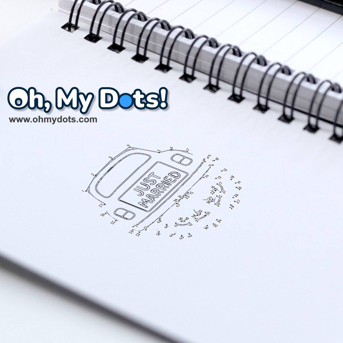 Juega o imprime gratis al juego de Unir los puntos Oh, my Dots! | Oh ...
