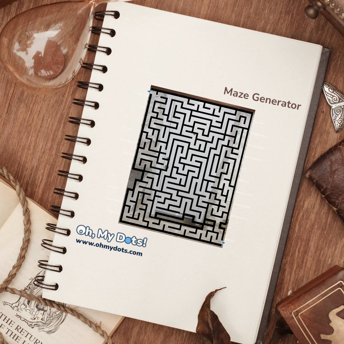 Play or print the free Basement door Maze game | Oh My Dots!