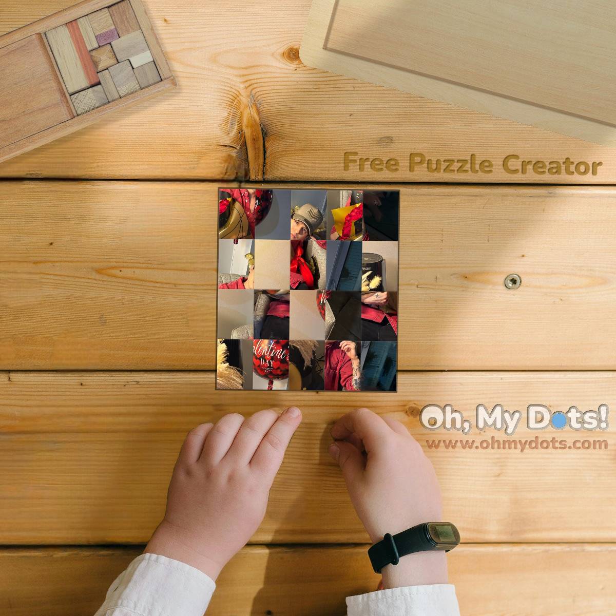 Play or print the free CHRIS VELEZ Picture Puzzle game | Oh My Dots!