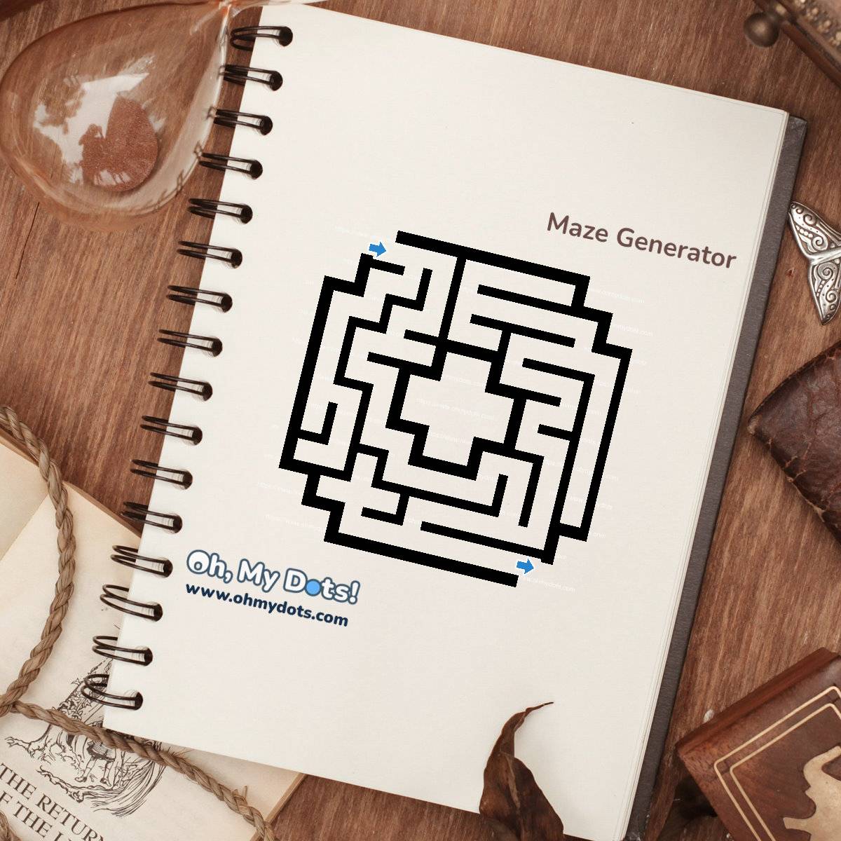 Play [Donut very easy] Maze game | Oh My Dots!