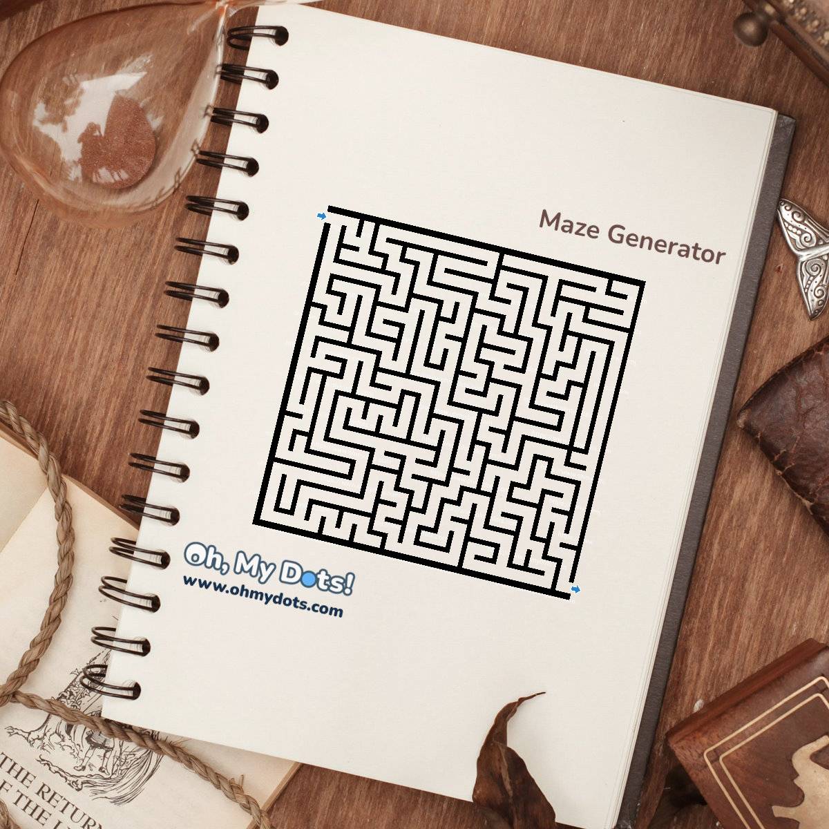 Play or print the free Oh, my Dots! Maze game | Oh My Dots!