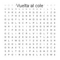 Juega o imprime gratis al juego de unir los puntos Vuelta al cole | Oh ...