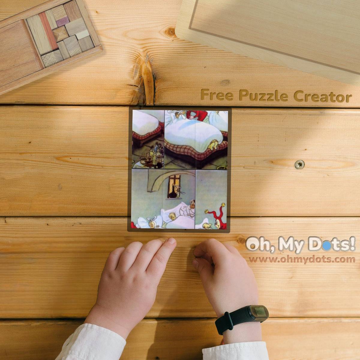 Play or print the free Puzzle PLP Picture Puzzle game | Oh My Dots!