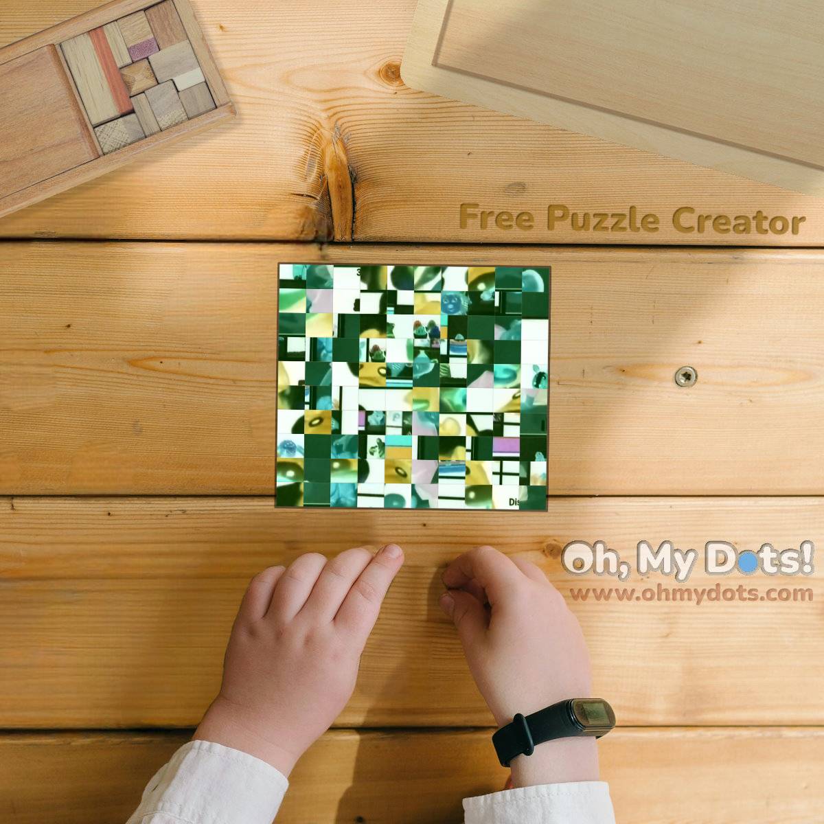 Play or print the free Oh, my Dots! Picture Puzzle game | Oh My Dots!