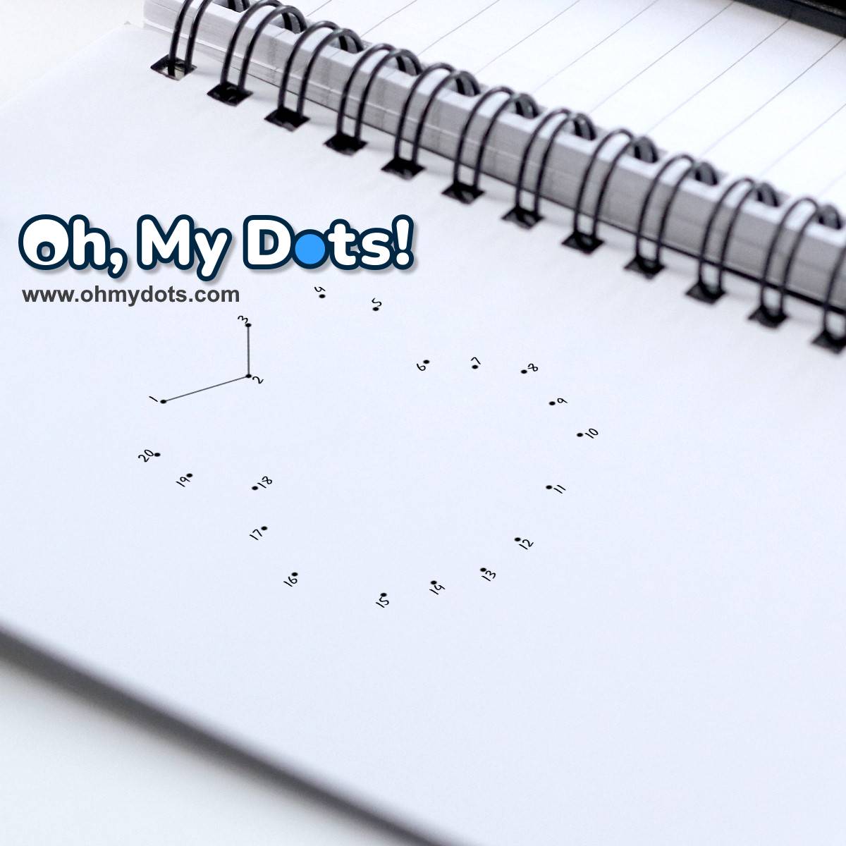 Play or print the free Orden Estable Connect the dots game | Oh My Dots!