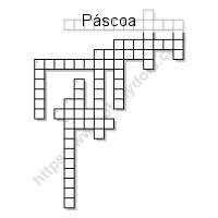 Jogue ou imprima o jogo de Palavras Cruzadas [Páscoa] grátis | Oh, my Dots!