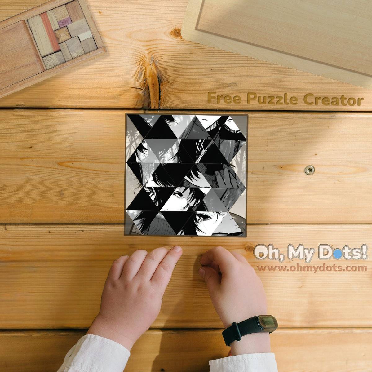 Play or print the free Oh, my Dots! Picture Puzzle game | Oh My Dots!