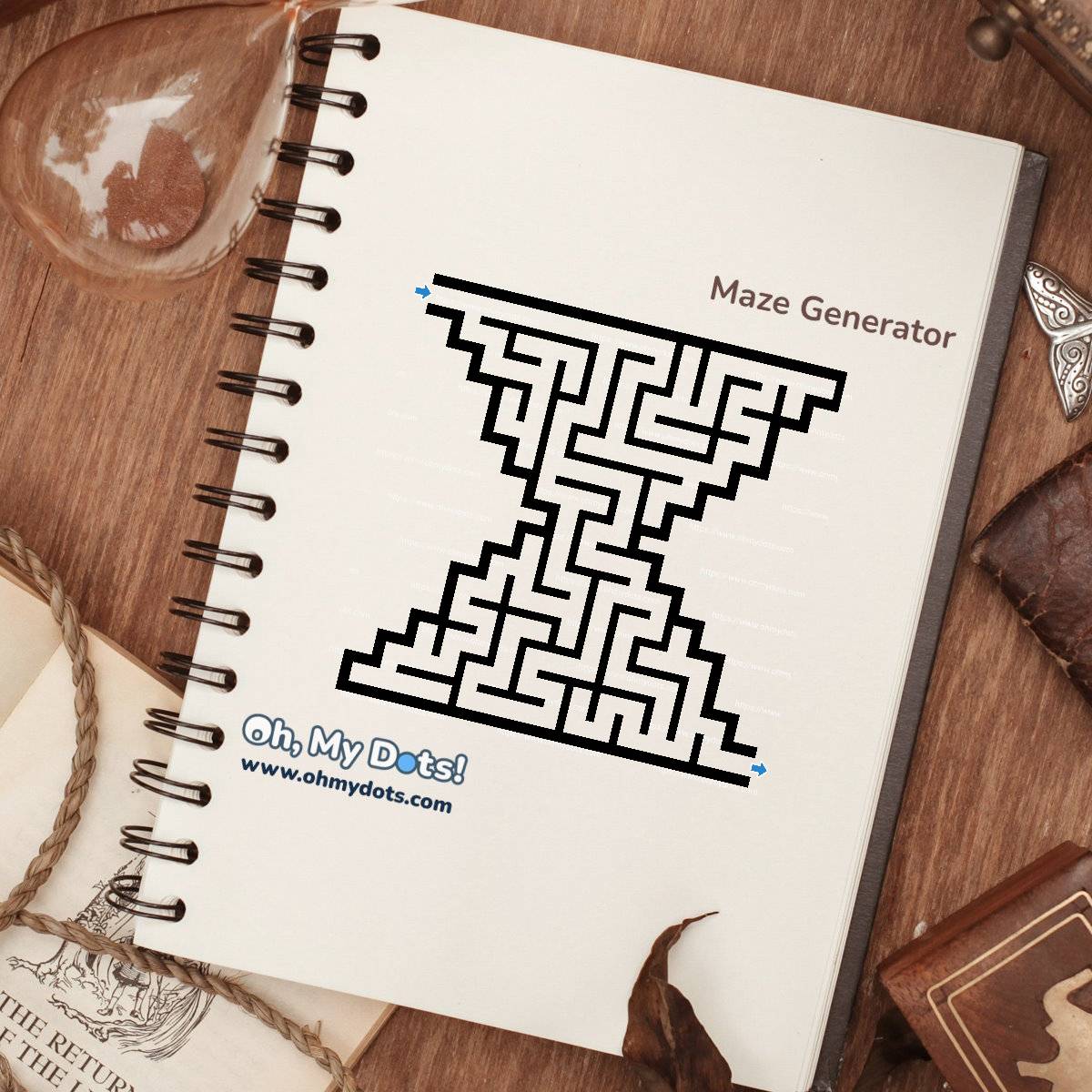 Play or print the free Oh, my Dots! Maze game | Oh My Dots!