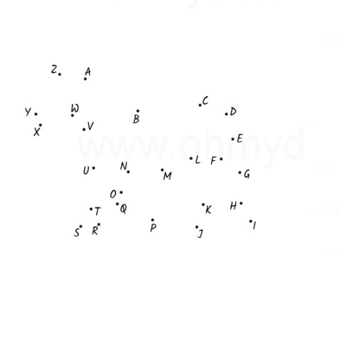 Play or print the free Horse Connect the dots game | Oh My Dots!