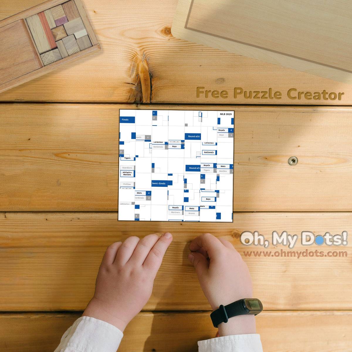 Play or print the free Minecraft Pig Picture Puzzle game | Oh My Dots!