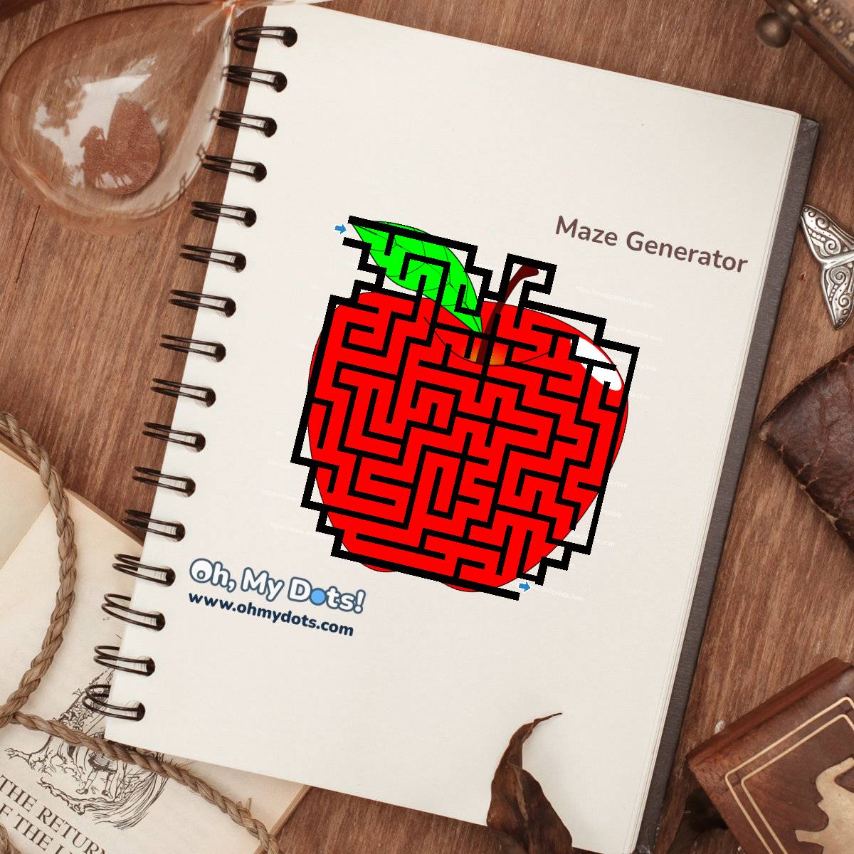 Play or print the free Oh, my Dots! Maze game | Oh My Dots!