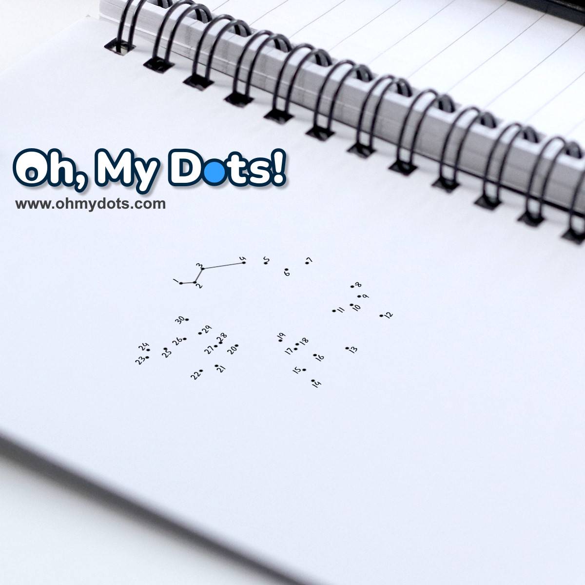 Play or print the free Pac Man thumbs up 1to30 Connect the dots game ...