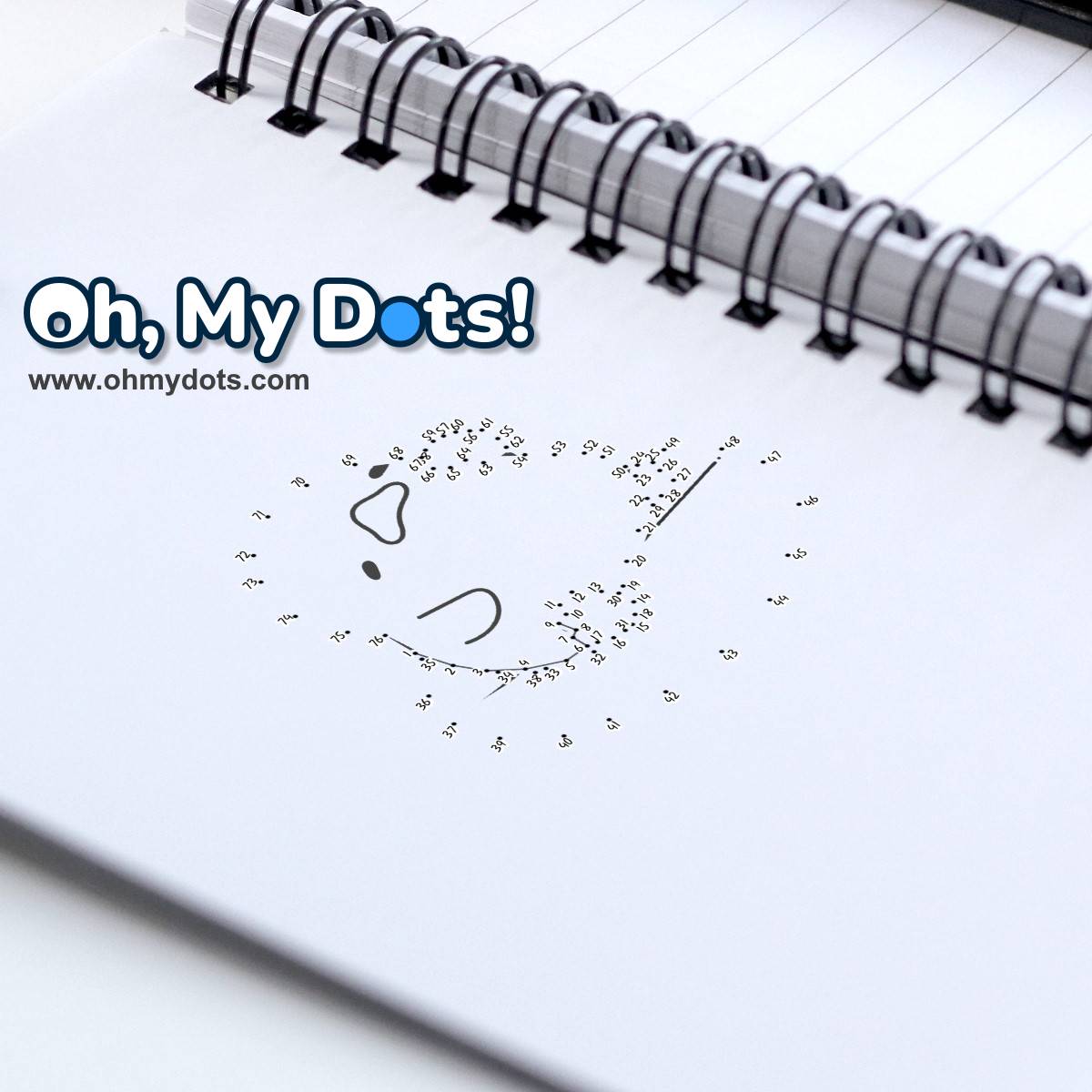 Play or print the free Duck Connect the dots game | Oh My Dots!