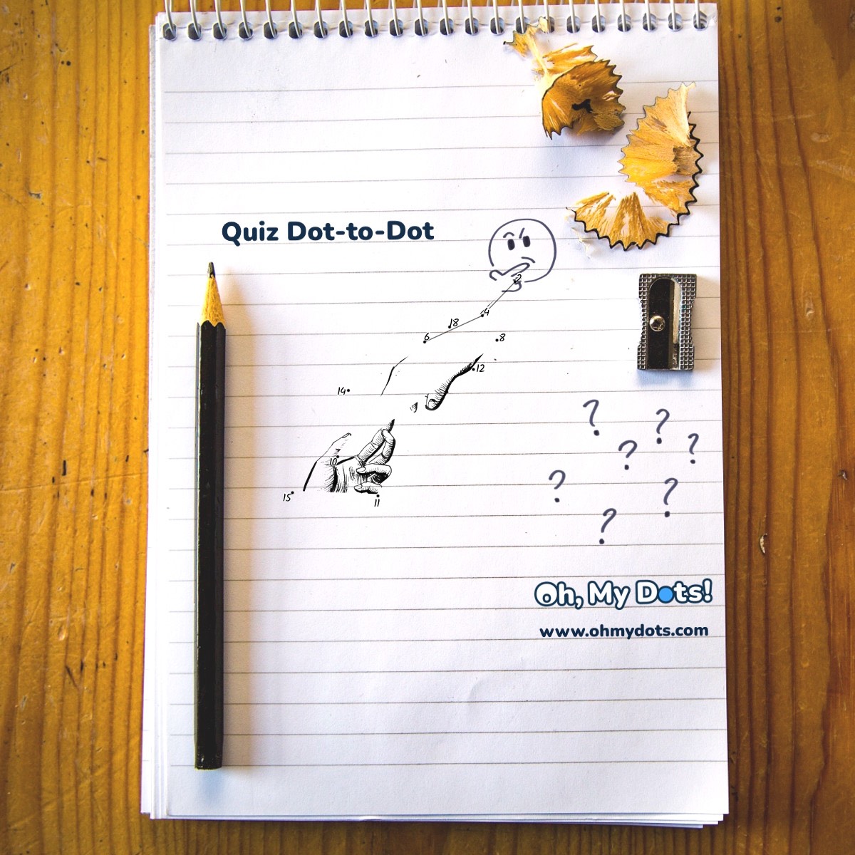 Play or print the free Oh, my Dots! Quiz Dot-to-Dot game | Oh My Dots!