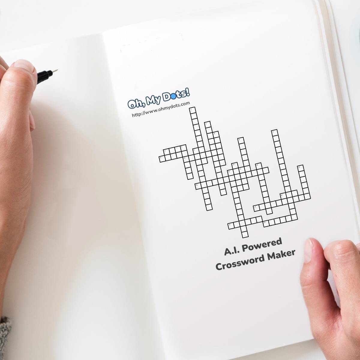 Play or print the free Family Members Crossword game | Oh My Dots!