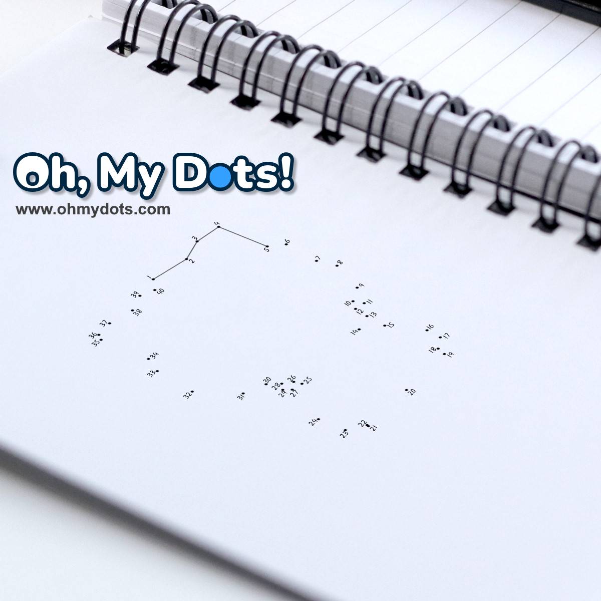 Play or print the free Oh, my Dots! Connect the dots game | Oh My Dots!