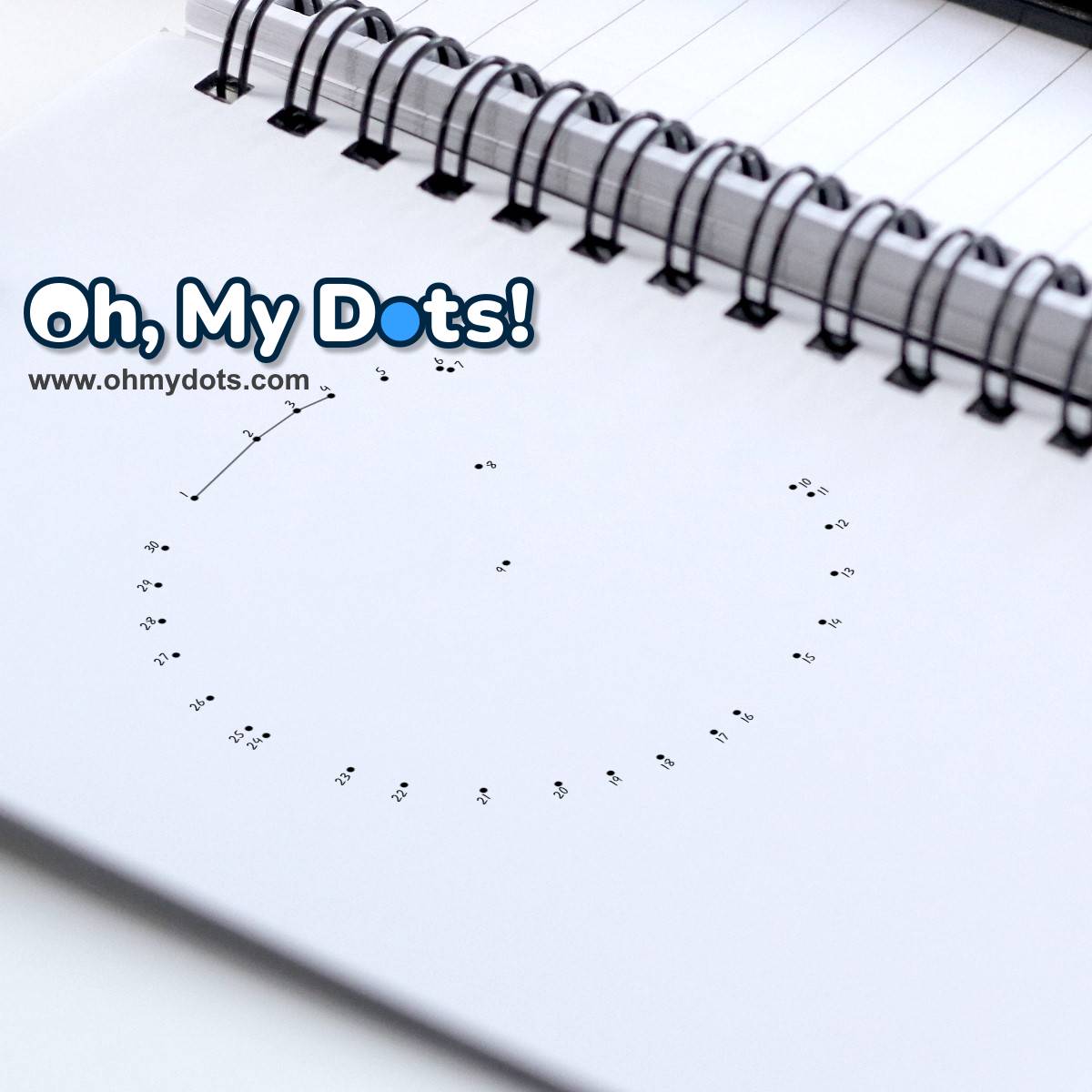 Play or print the free Oh, my Dots! Connect the dots game | Oh My Dots!