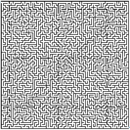 Play or print the free Square very hard Maze game | Oh My Dots!