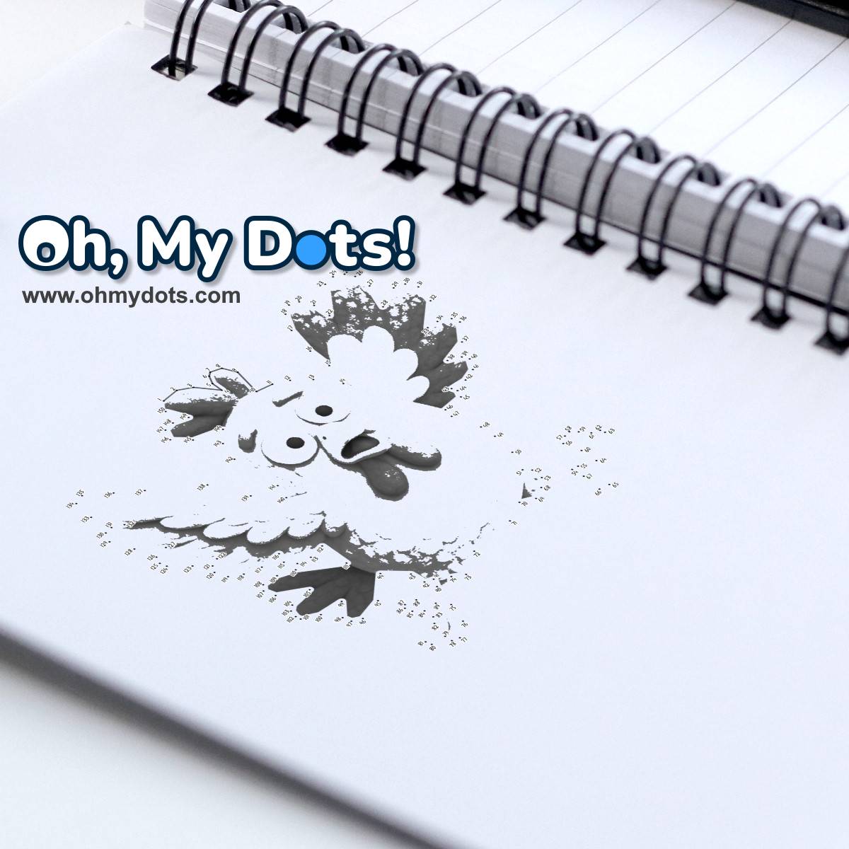 Play or print the free Chicken's Dot-to-Dot Connect the dots game | Oh ...