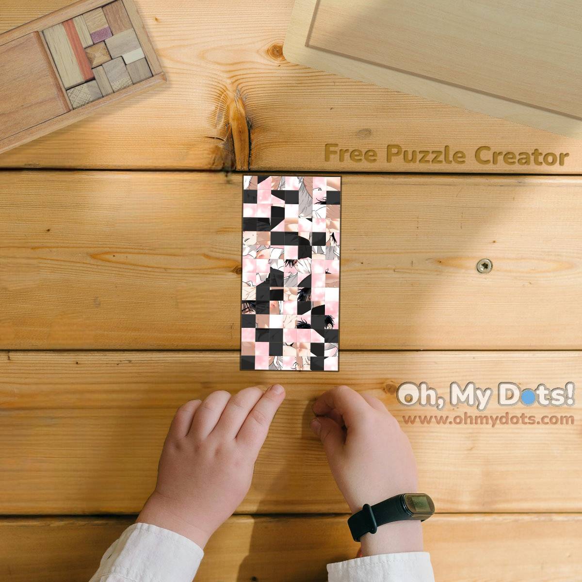 Play or print the free Ventura del caballero blanco Picture Puzzle game ...