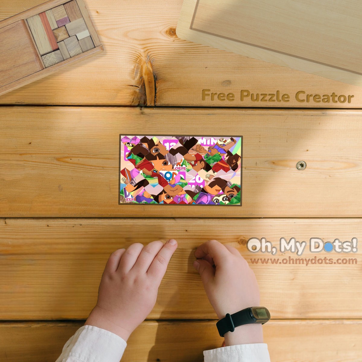 Juega o imprime gratis al juego de unir los puntos Friends | Oh, my Dots!